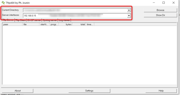 フリーソフトTFTP サーバ「TFTPD64」 【Windows 10】 - ex1-lab